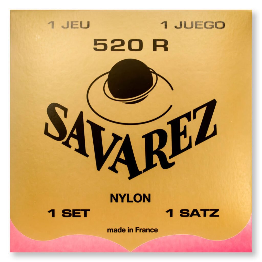 Cordas Savarez Tradicional 520R Violão Nylon Tensão Alta - Encorda
