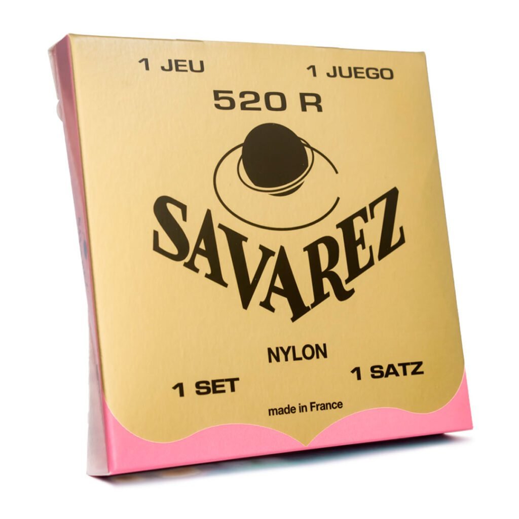 Cordas Savarez Tradicional 520R Violão Nylon Tensão Alta - Encorda