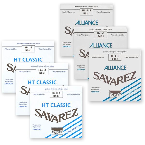 Cordas Savarez Alliance HT Classic 540J Tensão Alta - Encorda