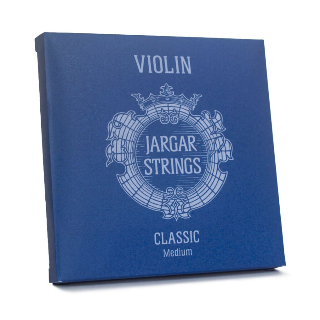 Cordas Jargar Classic Blue Violino - tensão média (Medium) - Encorda
